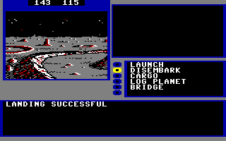 Screenshot of Starflight (Commodore 64, 1986) - MobyGames