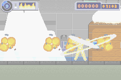 Screenshot of Fantastic 4: Flame On (Game Boy Advance, 2005) - MobyGames