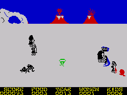 Screenshot of B.C. Bill (ZX Spectrum, 1984) - MobyGames