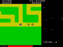 Screenshot of Road Racers (ZX Spectrum, 1983) - MobyGames
