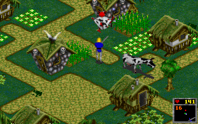 Screenshot of The Horde (DOS, 1994) - MobyGames