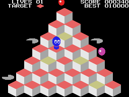 Screenshot of Fuzzball (MSX, 1986) - MobyGames