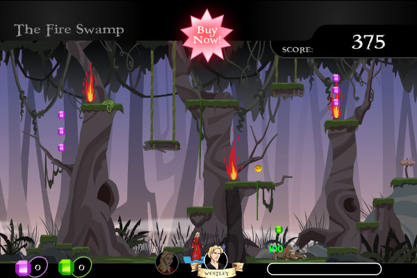 Screenshot of The Princess Bride Game (Windows, 2008) - MobyGames