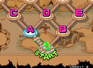 Screenshot of Bust-A-Move Again (Arcade, 1995) - MobyGames