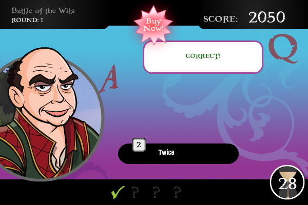 Screenshot of The Princess Bride Game (Windows, 2008) - MobyGames