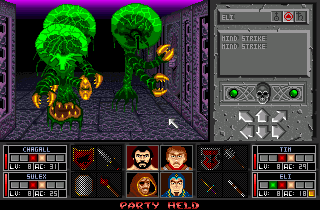 Screenshot of Black Crypt (Amiga, 1992) - MobyGames