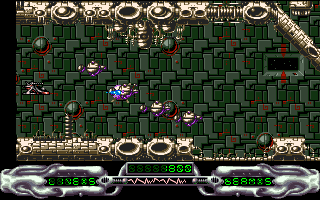 Screenshot of Lethal Zone (Amiga, 1991) - MobyGames