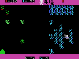 Screenshot of Bokosuka Wars (MSX, 1983) - MobyGames