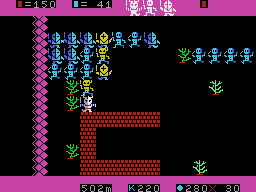 Screenshot of Bokosuka Wars (MSX, 1983) - MobyGames