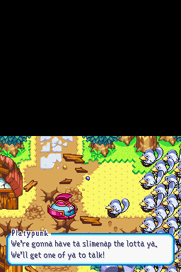 Screenshot of Dragon Quest Heroes: Rocket Slime (Nintendo DS, 2005 ...