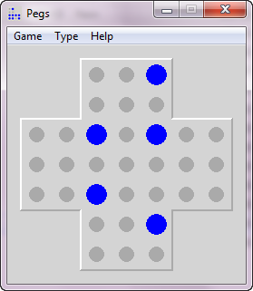 Screenshot of Pegs (Windows, 2005) - MobyGames