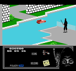 Screenshot of Last Ninja 2: Back with a Vengeance (NES, 1988) - MobyGames