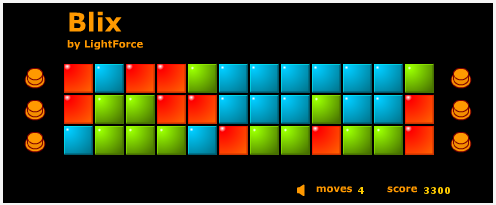 Screenshot of Blix (Browser, 2005) - MobyGames