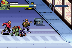 Screenshot of TMNT (Game Boy Advance, 2007) - MobyGames