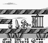 Screenshot of The Smurfs (Game Boy, 1994) - MobyGames