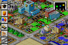 Screenshot of SimCity 2000 (Game Boy Advance, 1993) - MobyGames