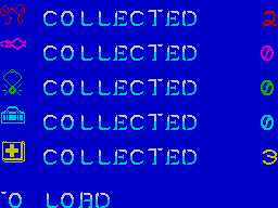 Screenshot of How to be a Hero (ZX Spectrum, 1987) - MobyGames