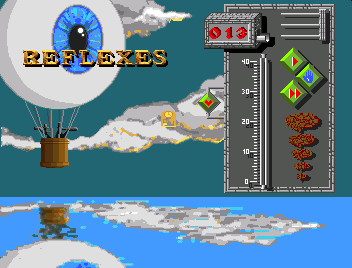Screenshot of Mind Run (CDTV, 1991) - MobyGames