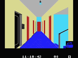 Screenshot of The Inheritance: Panic in Las Vegas (MSX, 1985) - MobyGames