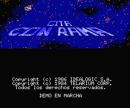 Screenshot of Rendezvous with Rama (MSX, 1984) - MobyGames