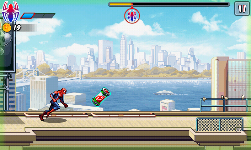 Screenshot of Spider-Man: Ultimate Power (Android, 2014) - MobyGames