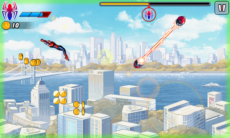 Screenshot of Spider-Man: Ultimate Power (Android, 2014) - MobyGames