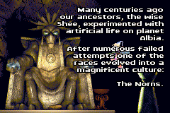 Screenshot of Creatures (Game Boy Advance, 1996) - MobyGames