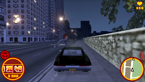 Screenshot of Driver '76 (PSP, 2007) - MobyGames
