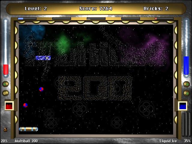 Screenshot of Acky's XP Breakout (Windows, 2004) - MobyGames