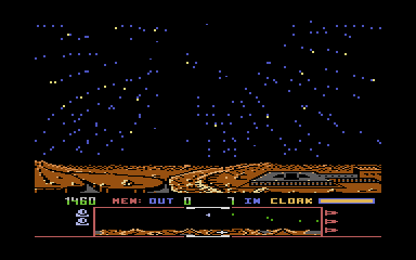 Screenshot of Dropzone (Atari 8-bit, 1984) - MobyGames