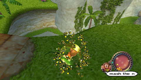 Screenshot of Super Monkey Ball Adventure (PSP, 2006) - MobyGames