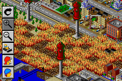 Screenshot of SimCity 2000 (Game Boy Advance, 1993) - MobyGames