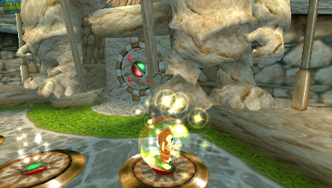 Screenshot of Super Monkey Ball Adventure (PSP, 2006) - MobyGames