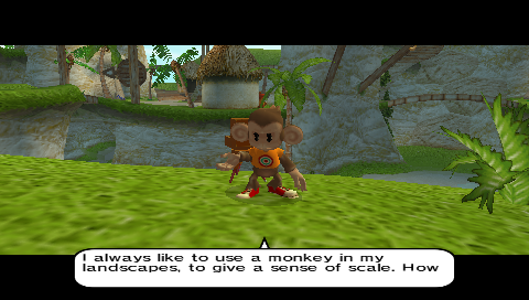 Screenshot of Super Monkey Ball Adventure (PSP, 2006) - MobyGames