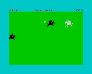 Screenshot of Shadowfax (ZX Spectrum, 1982) - MobyGames
