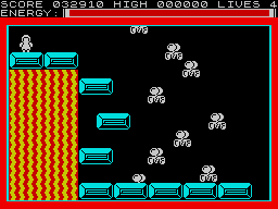 Screenshot of Bug Eyes (ZX Spectrum, 1985) - MobyGames