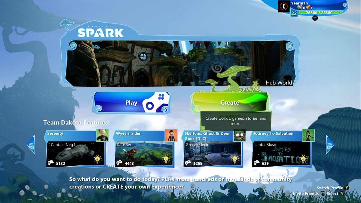 Screenshot of Project Spark (Xbox One, 2014) - MobyGames