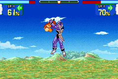 Screenshot of Dragon Ball Z: Supersonic Warriors (Game Boy Advance ...