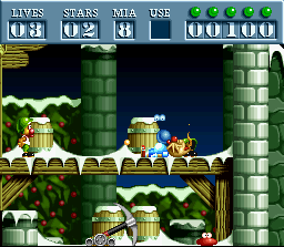 Screenshot of Putty Squad (SNES, 1994) - MobyGames