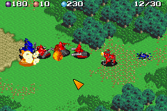 Screenshot of Mech Platoon (Game Boy Advance, 2001) - MobyGames