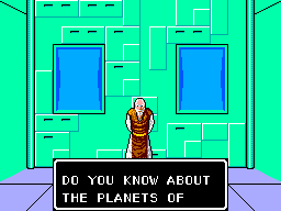 Screenshot of Phantasy Star (SEGA Master System, 1987) - MobyGames