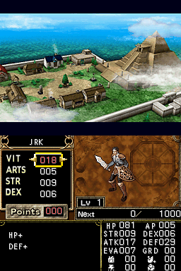 Screenshot of Dungeon Explorer: Warriors of Ancient Arts (Nintendo DS ...