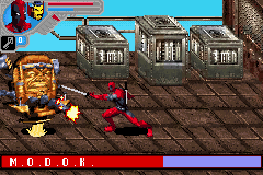 Screenshot of Marvel Ultimate Alliance (Game Boy Advance, 2006) - MobyGames