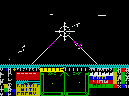 Screenshot of Starion (ZX Spectrum, 1985) - MobyGames