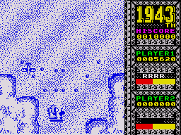 Screenshot of 1943: The Battle of Midway (ZX Spectrum, 1987) - MobyGames
