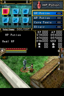 Screenshot of Dungeon Explorer: Warriors of Ancient Arts (Nintendo DS ...