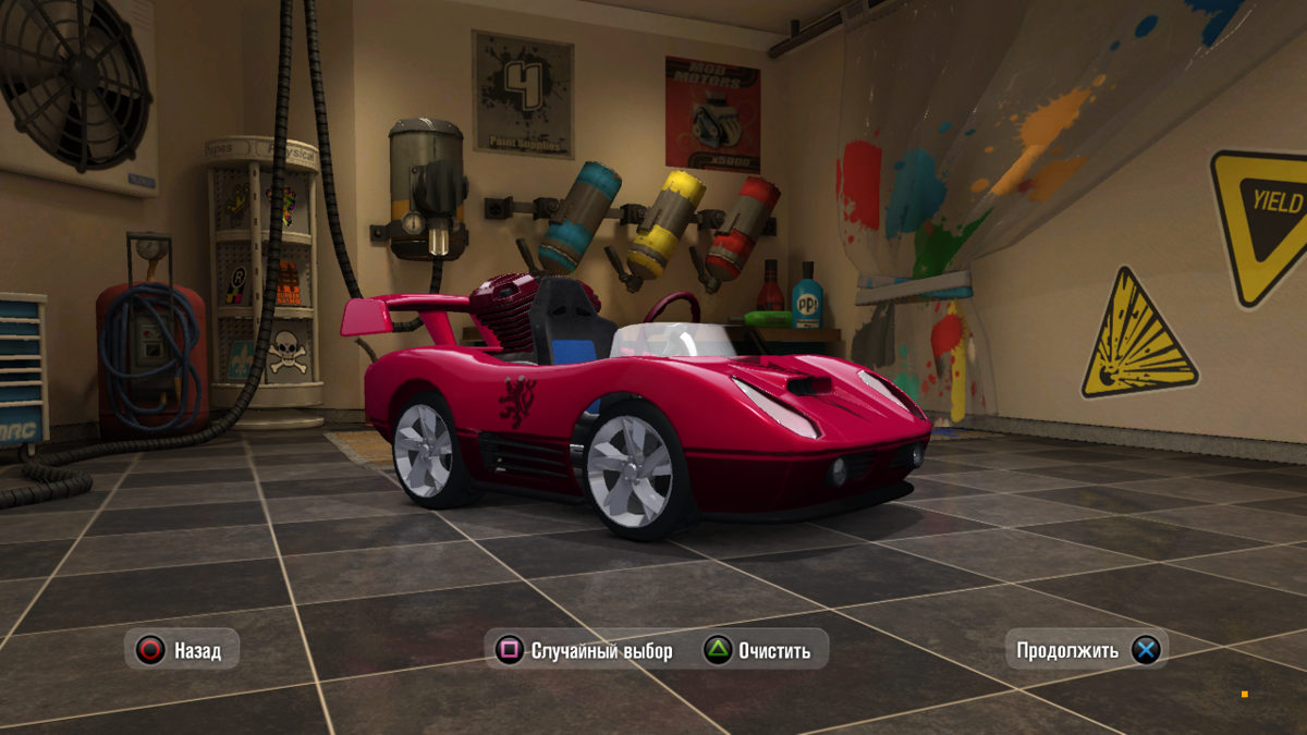 Screenshot of ModNation Racers (PlayStation 3, 2010) - MobyGames