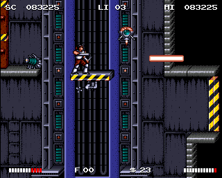 Screenshot of Switchblade II (Amiga, 1991) - MobyGames