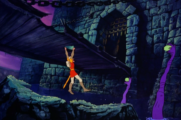 Screenshot of Dragon's Lair (Arcade, 1983) - MobyGames