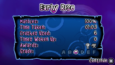 Screenshot of Crush (PSP, 2007) - MobyGames